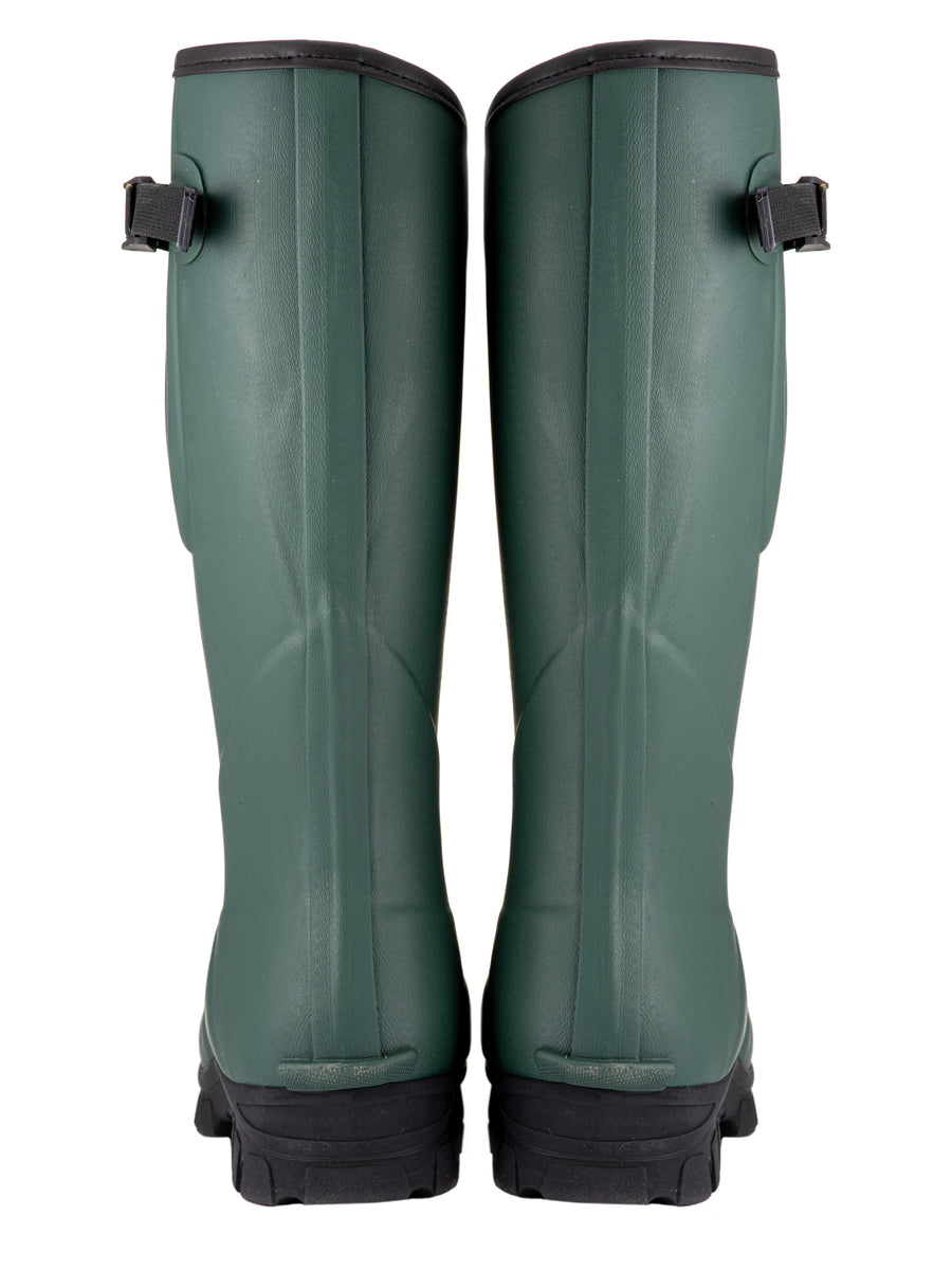 Walkabout GREEN neoprene wellies, adjustable wellies, thermal wellies ...