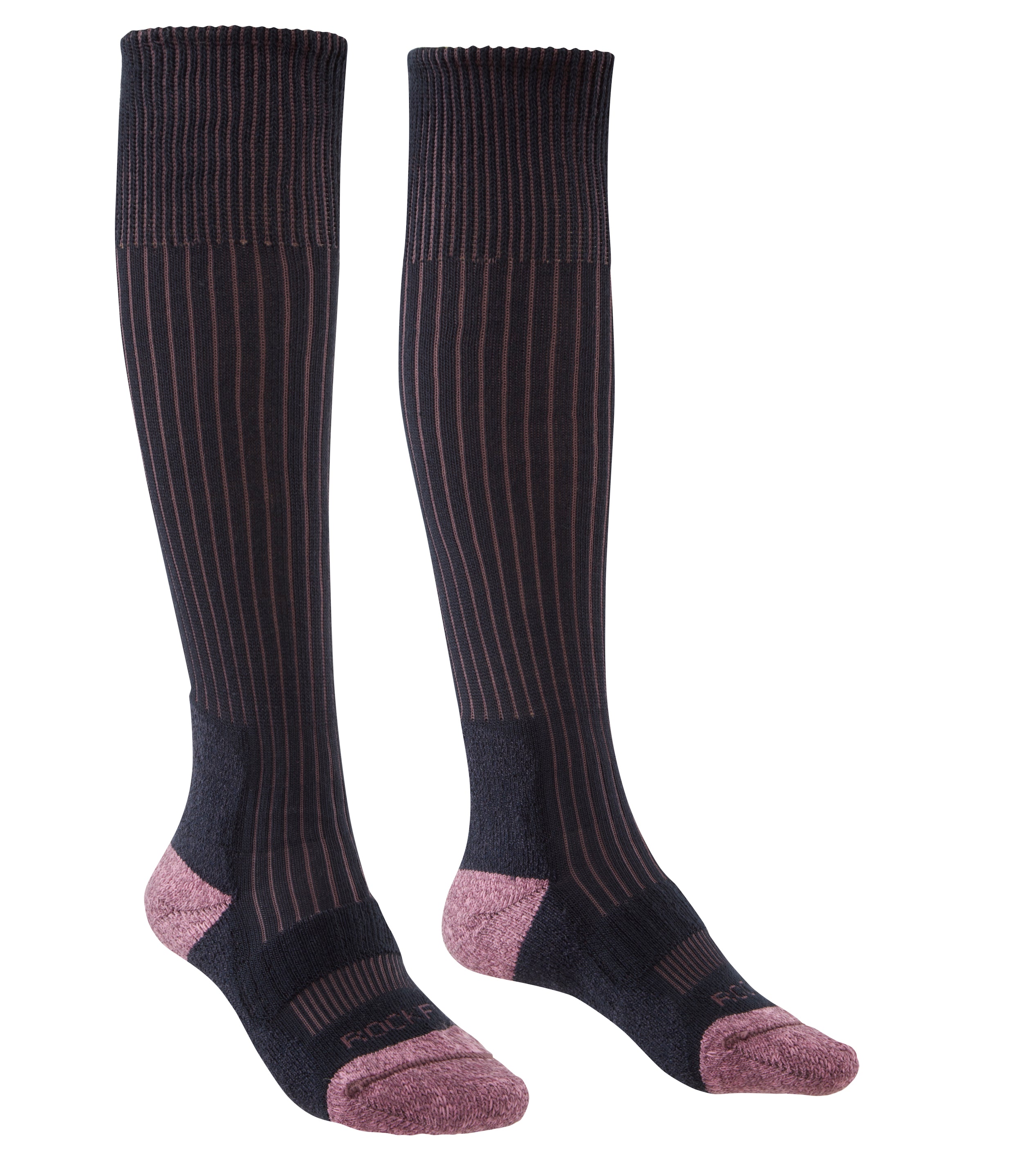 Womens Wellington socks Navy/Heather – Rockfish Wellies